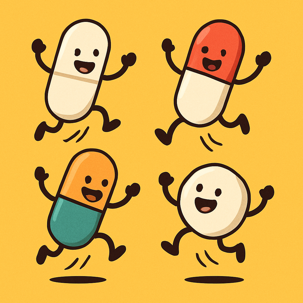 Pillheads, Johnson & Johnson - addanomadd